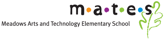 MATES Important Dates – Calendar – Meadows Arts and Technology ...